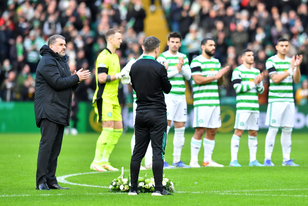 Celtic make class Wim Jansen gesture after derby win