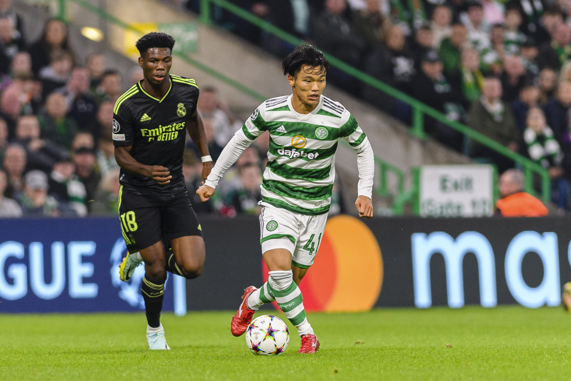 UEFA go for Celtic fun Friday with class Reo Hatate and Kevin Trapp ...
