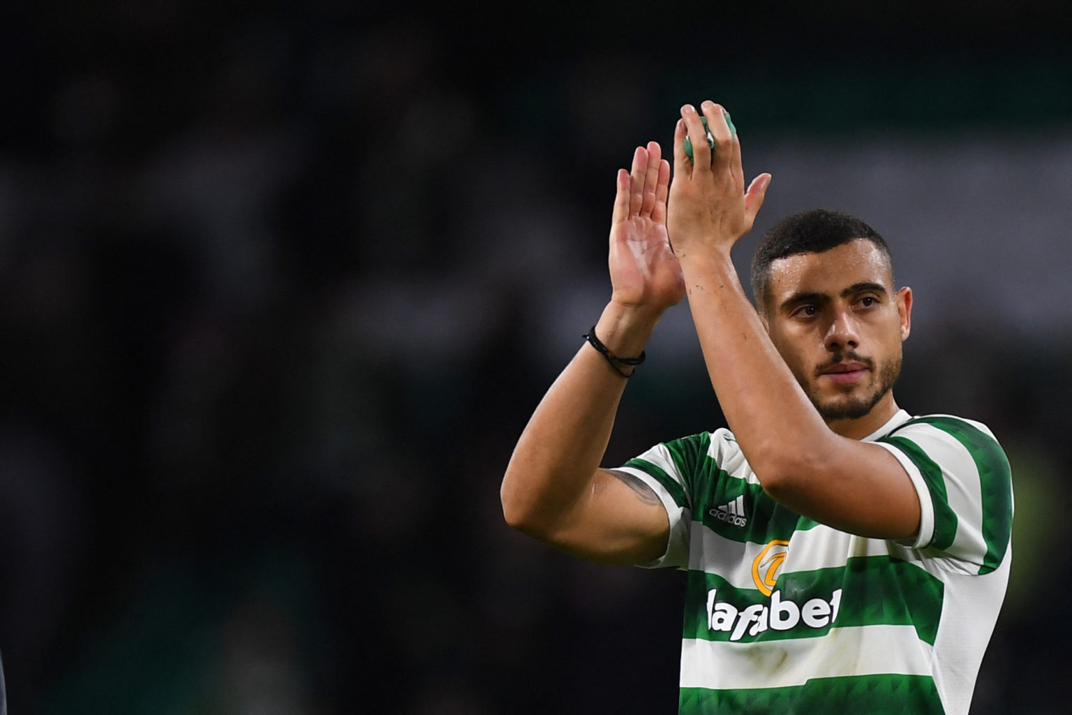 Giorgos Giakoumakis returns to Celtic training