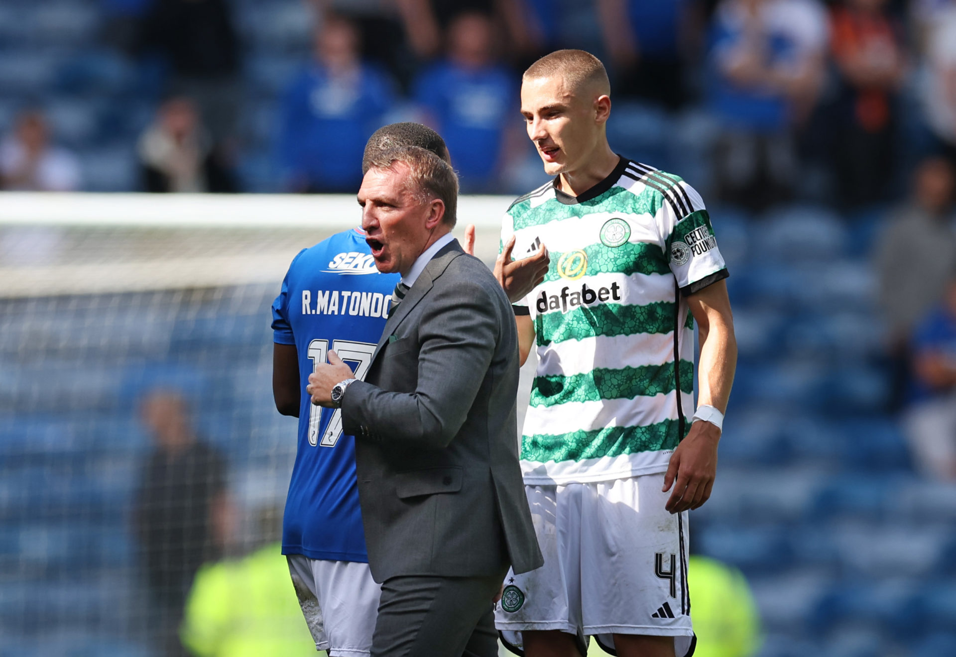 Brendan Rodgers reacts with superb BBC interview as below-strength ...