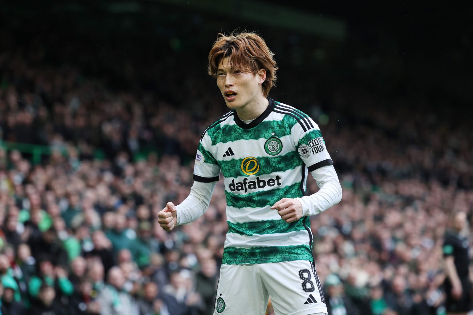 Kyogo Furuhashi's 'unusual' Ibrox experience during Celtic draw with ...