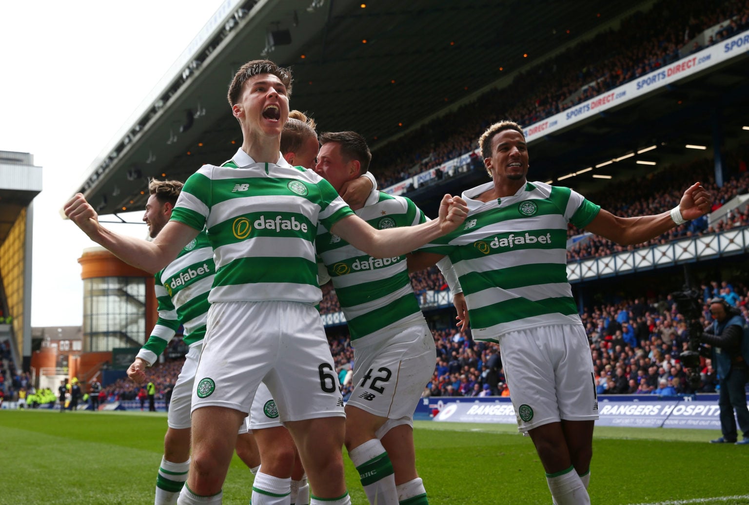 Kieran Tierney and Brendan Rodgers speak as Celtic return from Arsenal ...