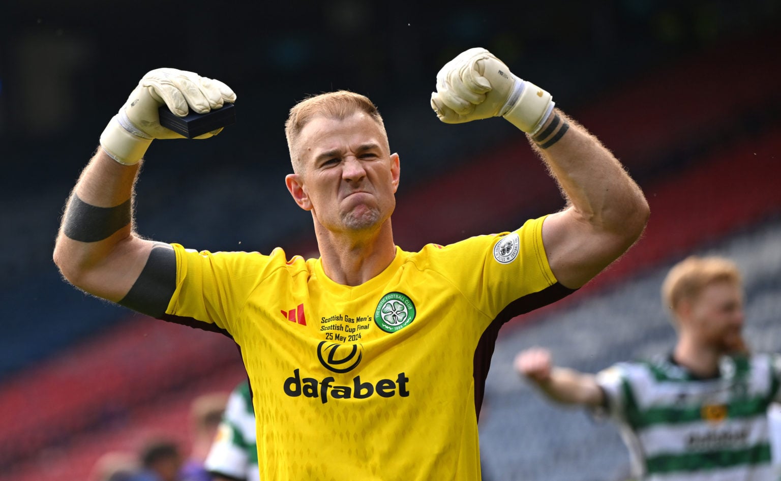 Joe Hart proves Celtic loyalty by refusing to answer Rangers question