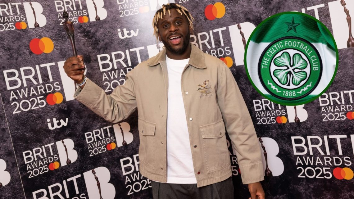 Watch 2025 BRIT Awards winner Myles Smith superbly show his Celtic ...