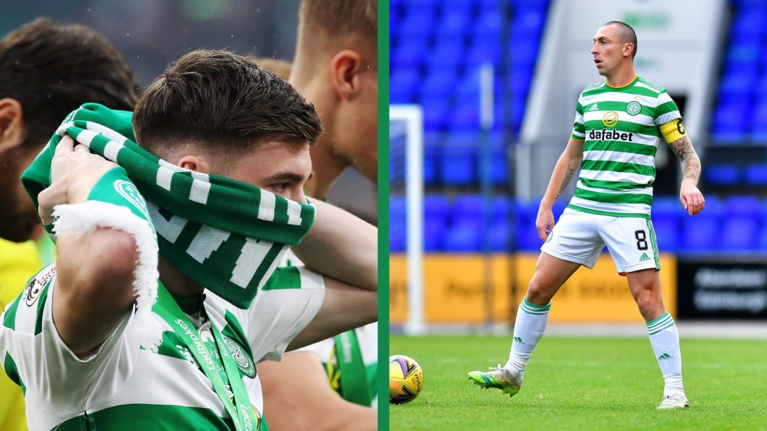 Scott Brown reacts to Kieran Tierney's Celtic return, and says Brendan ...