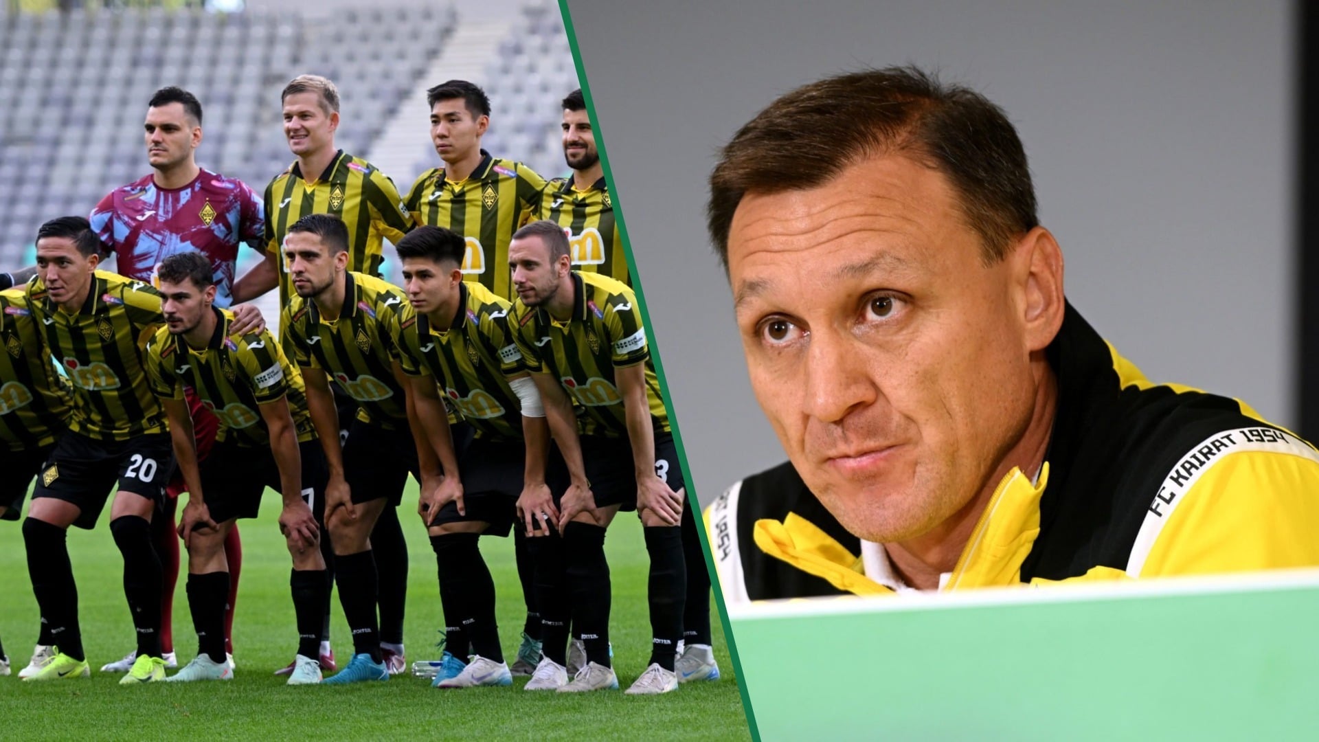 Kairat Almaty manager sends brutal message to players days before ...