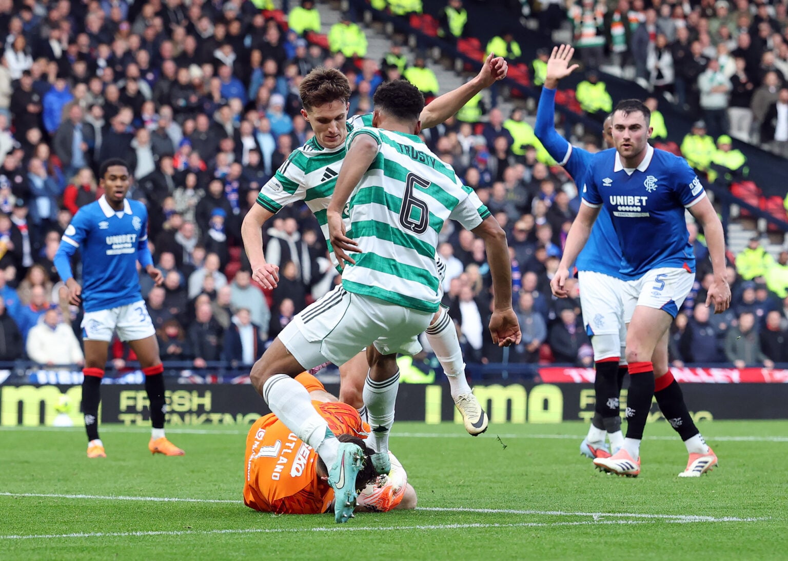 What Willie Collum plans to tell Rangers about Celtic's Auston Trusty ...