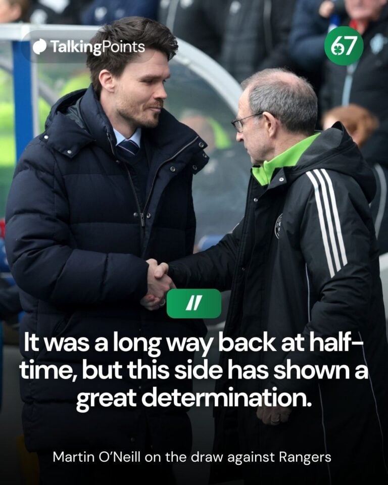 Martin O'Neill sighs 'Good Lord' after Ibrox question, previews Celtic ...