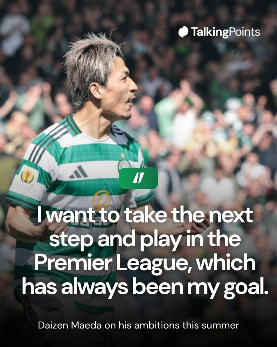 Ange Postecoglou explains why Daizen Maeda is Celtic's most ...