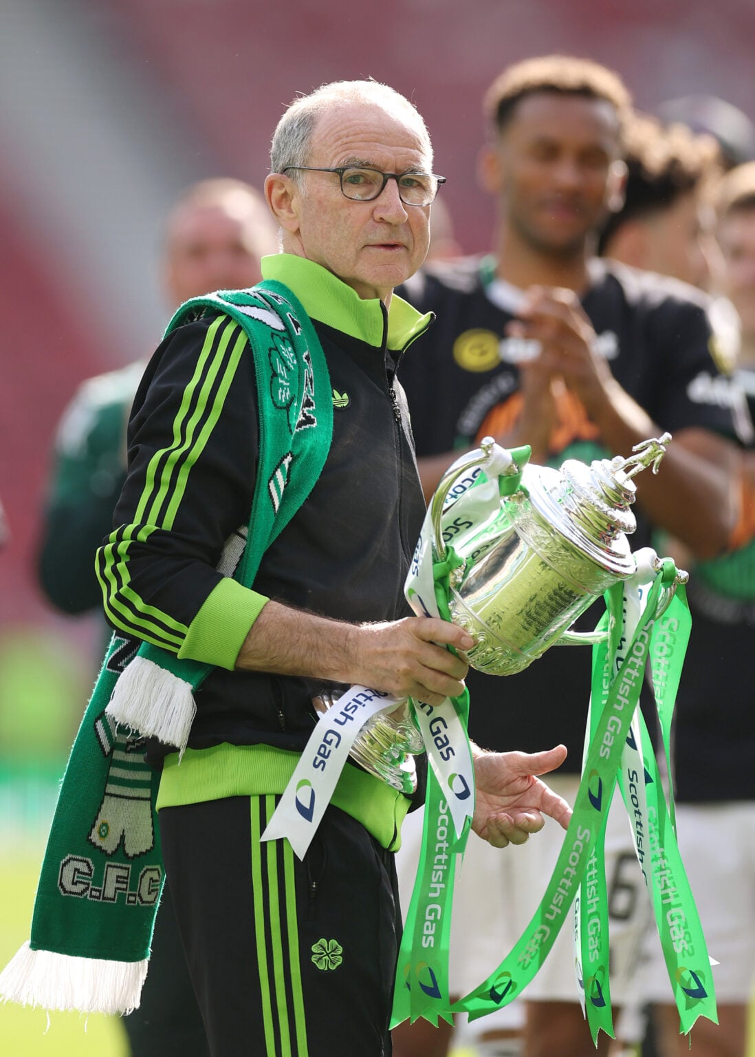 Neil Lennon gesture to Martin O’Neill moments after Celtic's Scottish ...