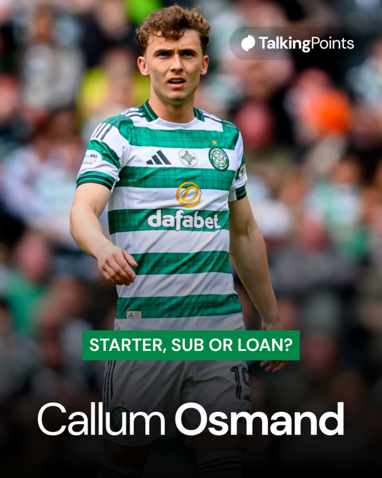 Callum Osmand on West Ham 'radar' as Celtic impact draws attention